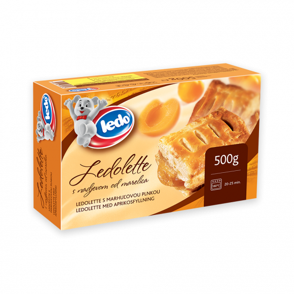 Ledolette s nadjevom od marelica – Slatka tijesta – Tijesta – Smrznuta ...