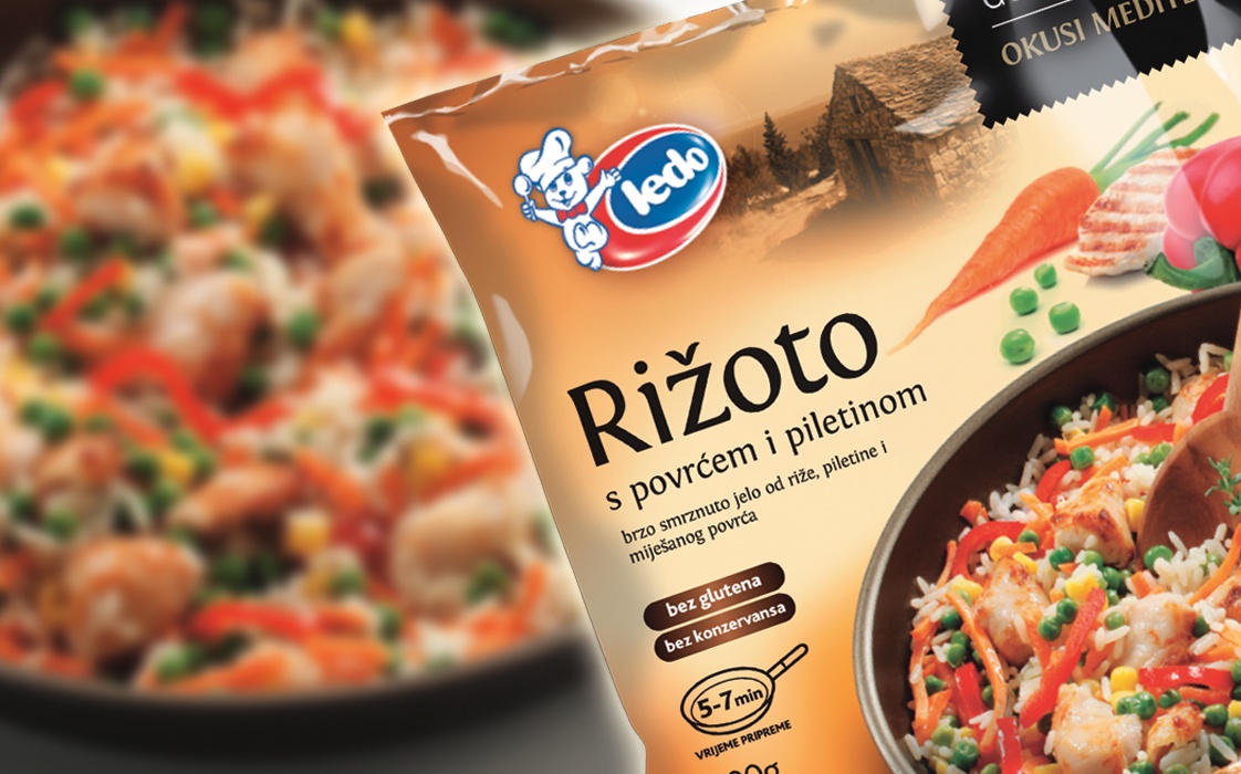 Rižoto s povrćem i piletinom – Brza jela – Gotova jela – Proizvodi — Ledo