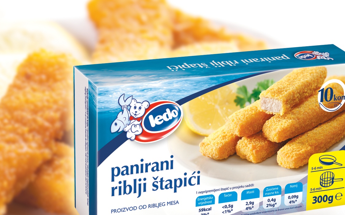 Panirani riblji štapići – Panirana riba – Riba – Proizvodi — Ledo