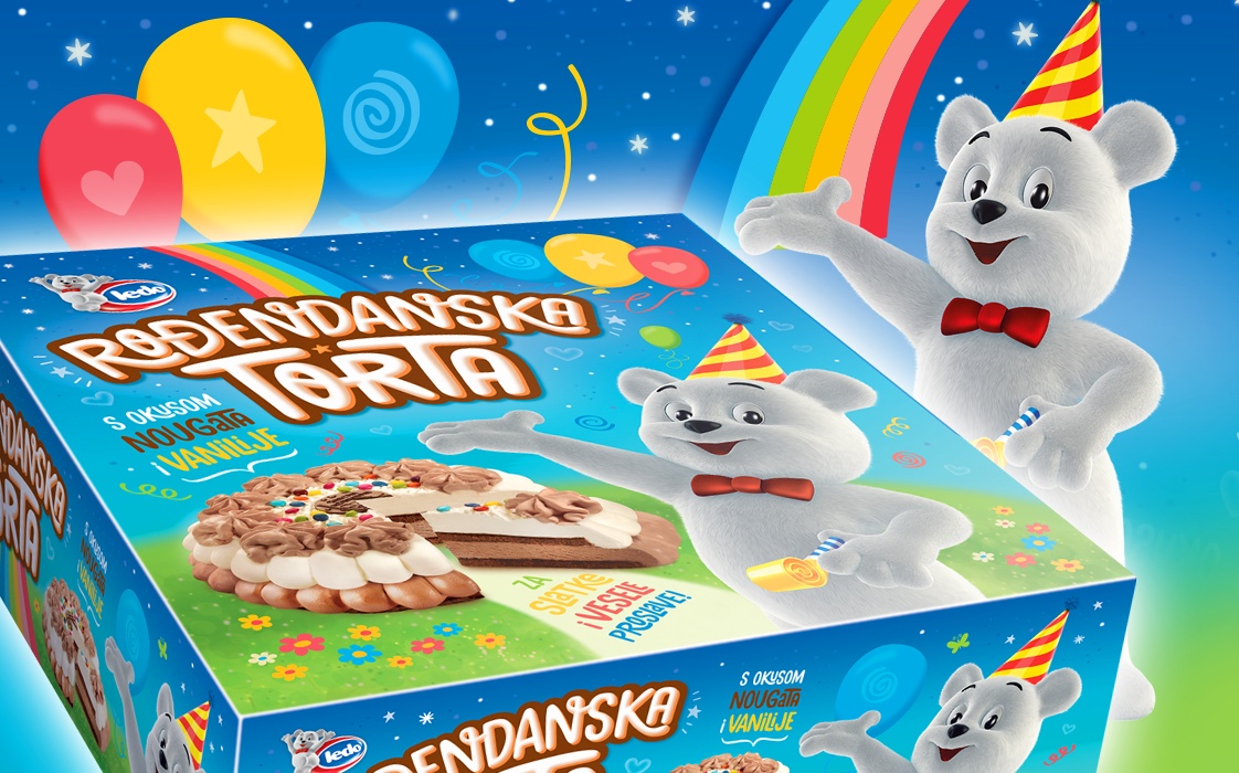 Rođendanska torta – Torte – Sladoledi – Proizvodi — Ledo