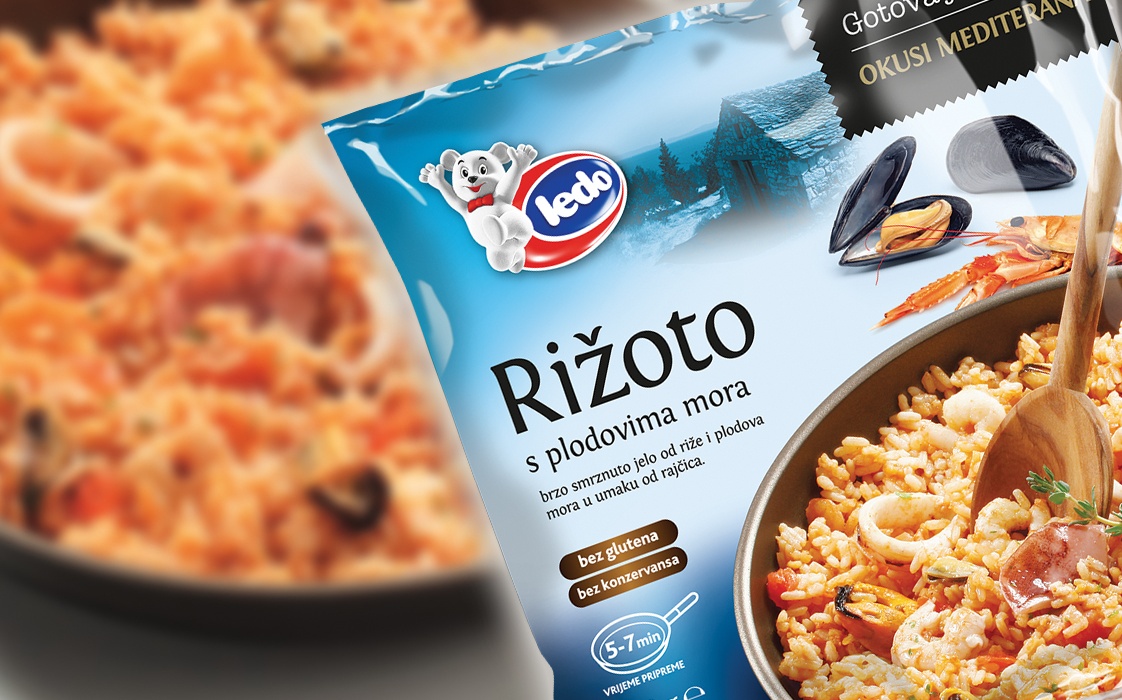 Rižoto s plodovima mora – Brza jela – Gotova jela – Proizvodi — Ledo